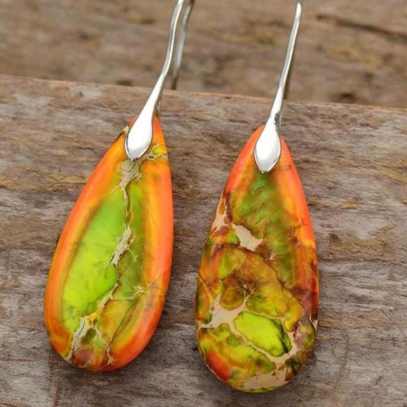 Handmade | Jewelry | Natural Sea Sediment Gemstone Boho Healing Reiki ...